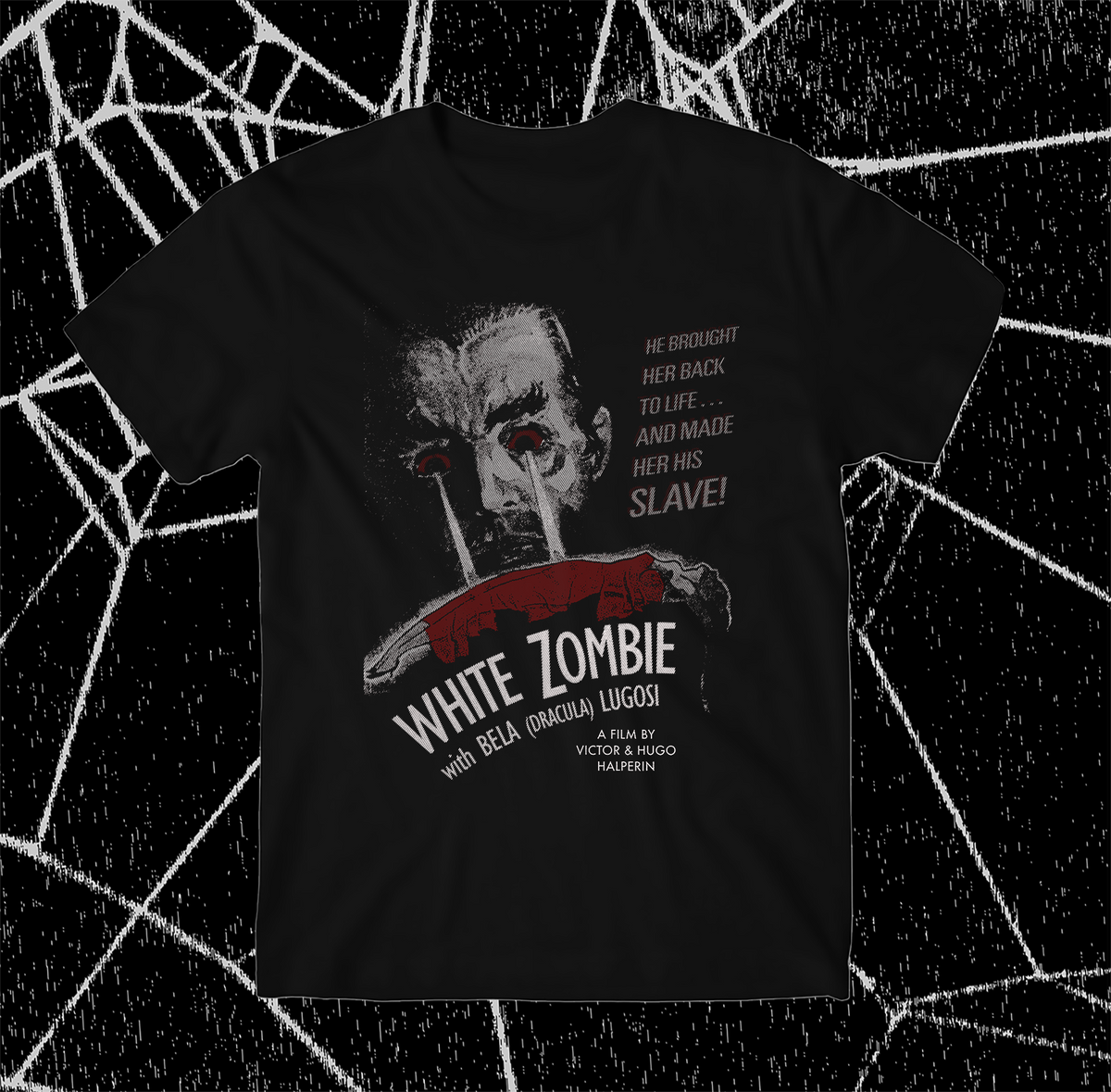 WHITE ZOMBIE 1932 - "ZOMBIE SLAVE" T-SHIRT – Grave Shift Press LLC